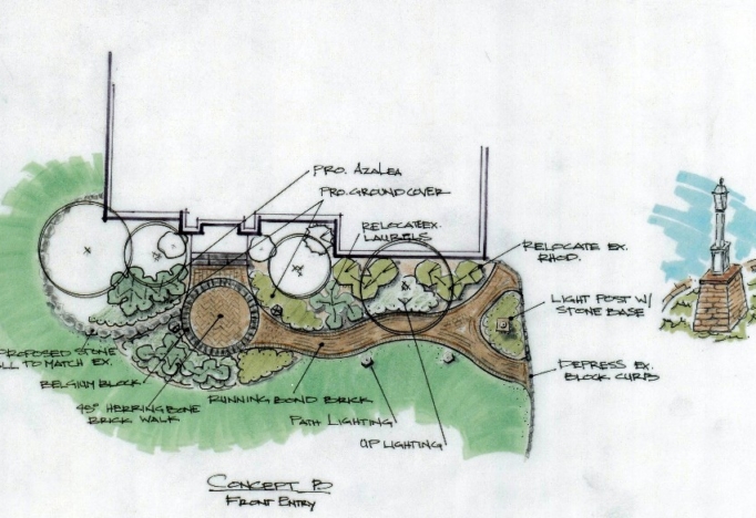 Gallery of NJ Design Renderings & Landscape Plans | GA Landscape Design ...